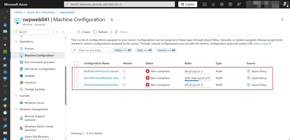 Azure Arc: Managing Azure Arc-enabled servers with Machine ...