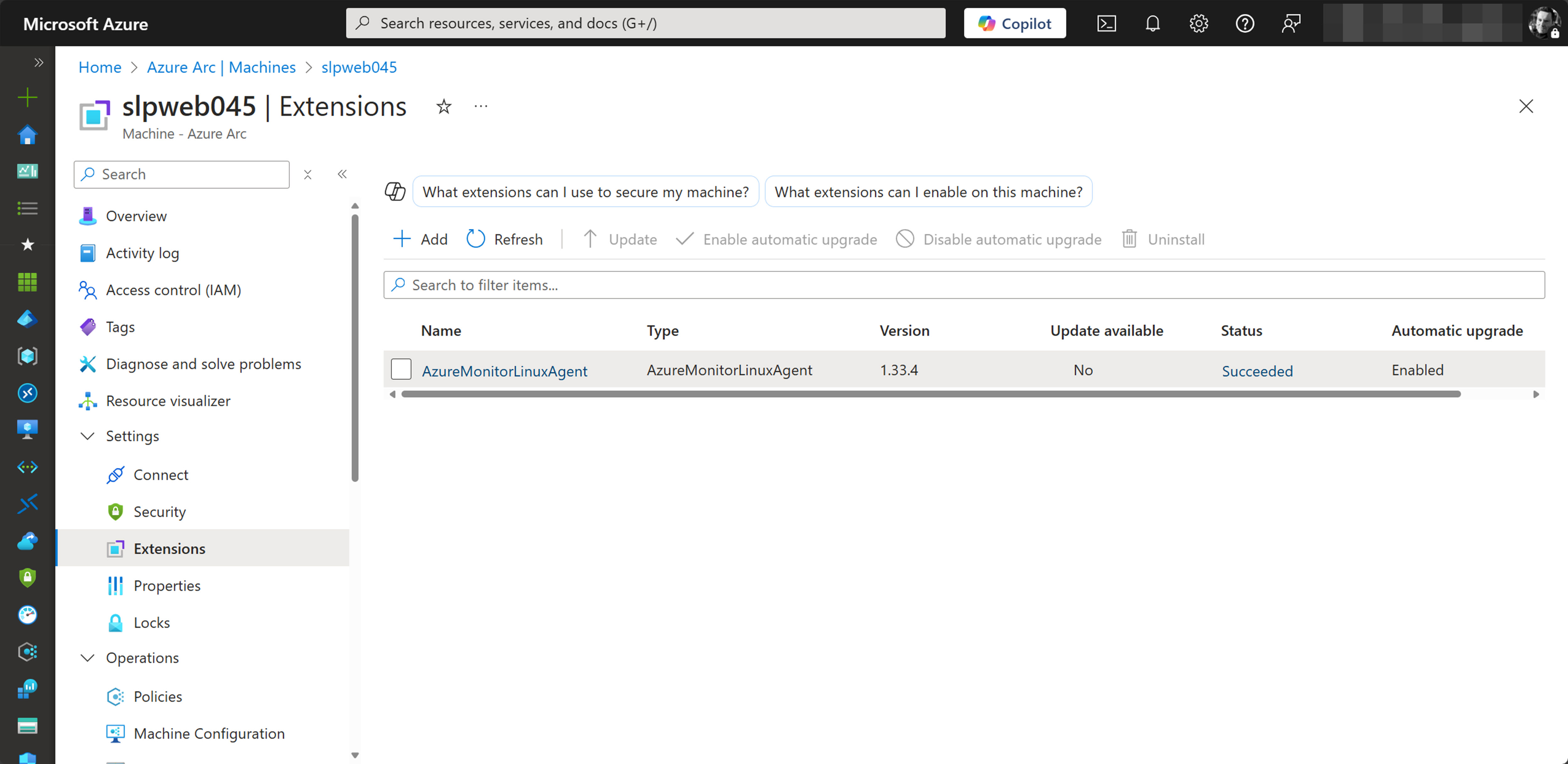 Azure Arc: Setting up Monitor mode on Azure Arc Connected machines ...
