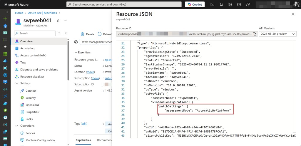 Azure Arc: Verify Azure Arc Connect Machine agent and specific Arc ...