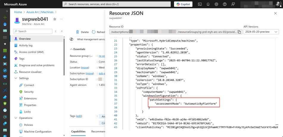 Azure Arc: Verify Azure Arc Connect Machine agent and specific Arc ...