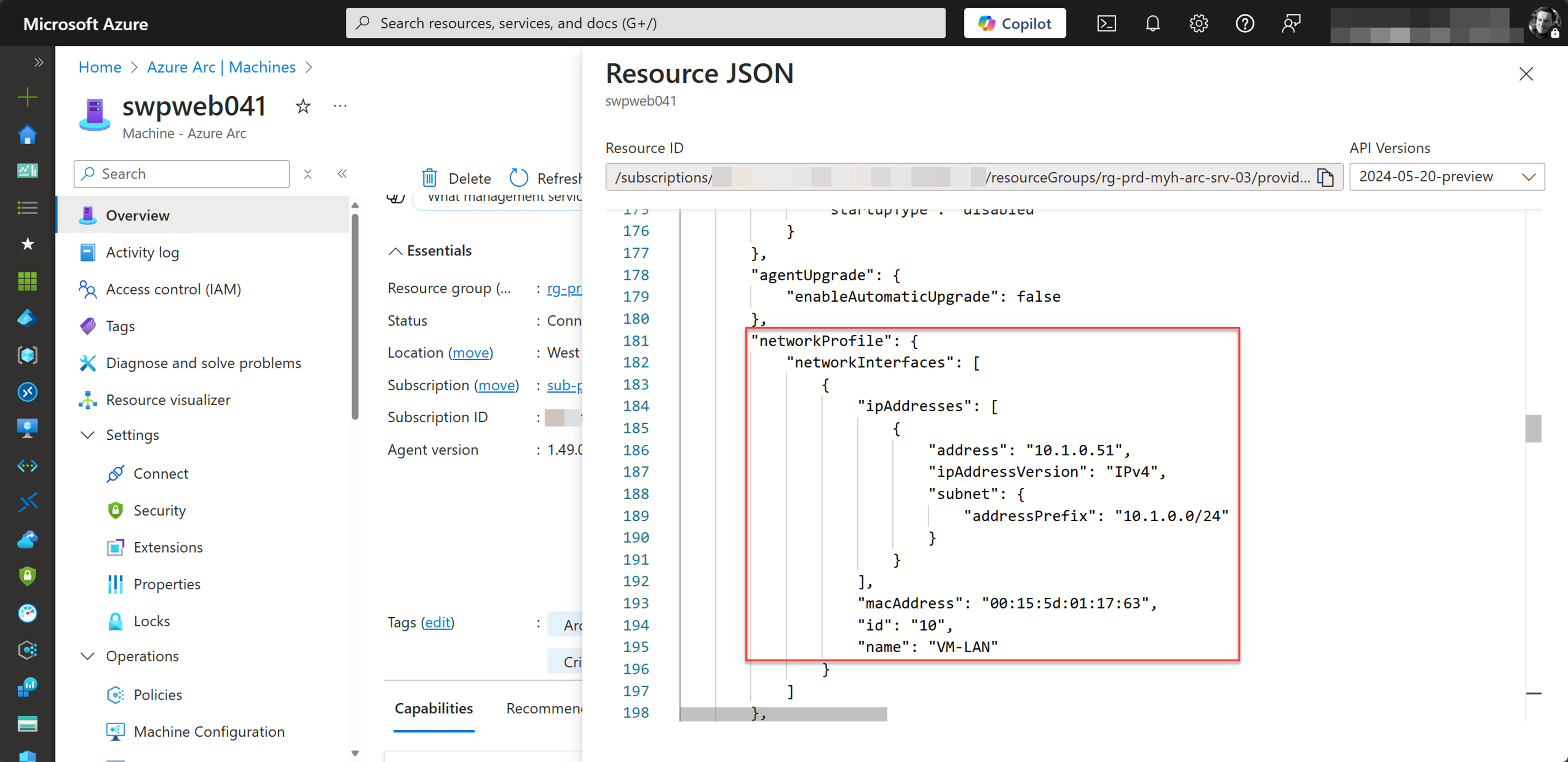 Azure Arc: Verify Azure Arc Connect Machine agent and specific Arc ...