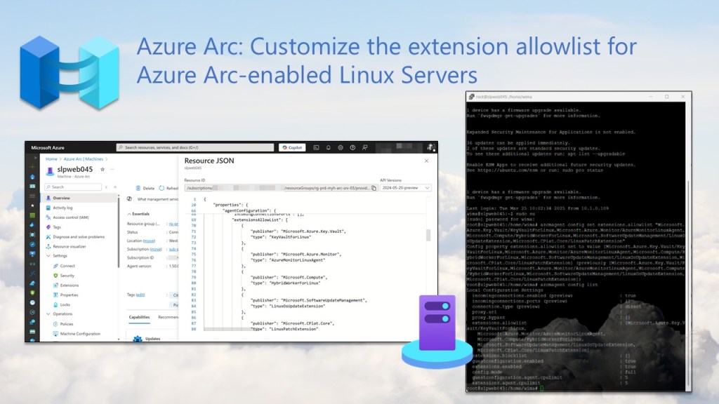 Azure Arc: Customize the extension allowlist for Azure Arc-enabled ...