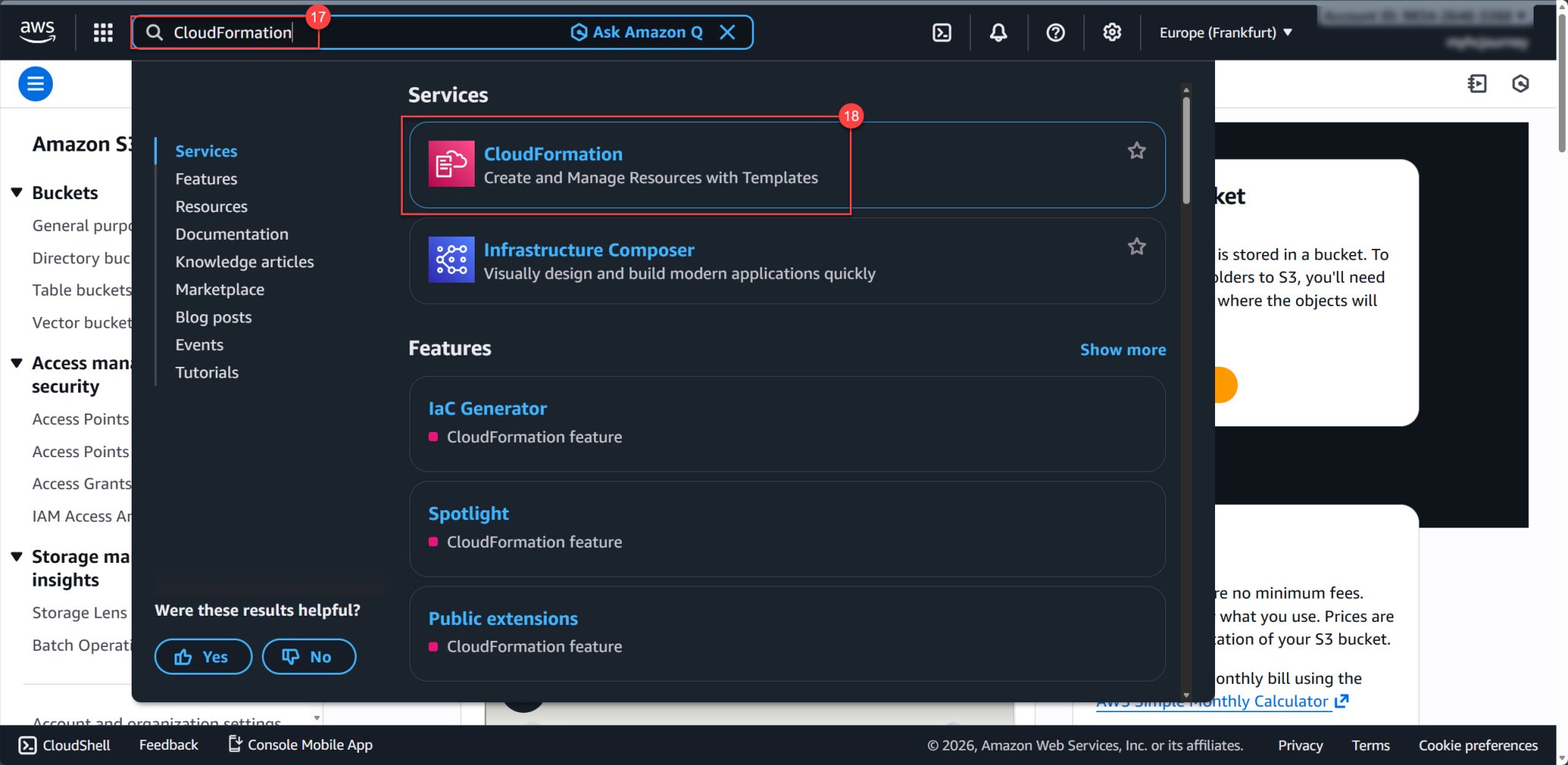 Azure Arc: Creating or updating an AWS Multicloud connector for S3 ...