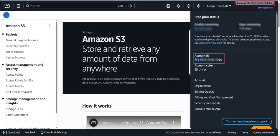 Azure Arc: Creating or updating an AWS Multicloud connector for S3 ...