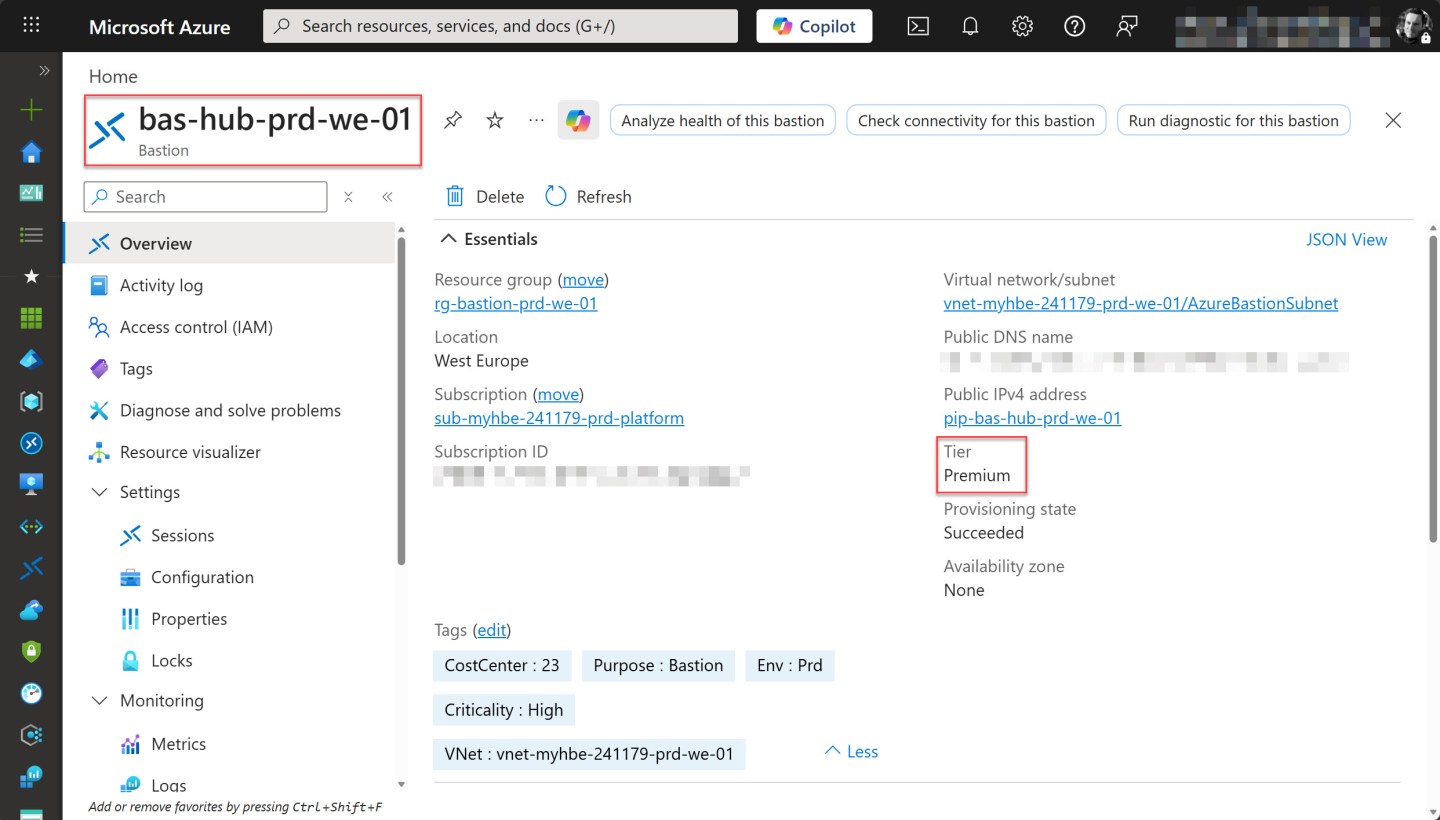 Azure Bastion: How to configure and use session recording – Wim Matthyssen