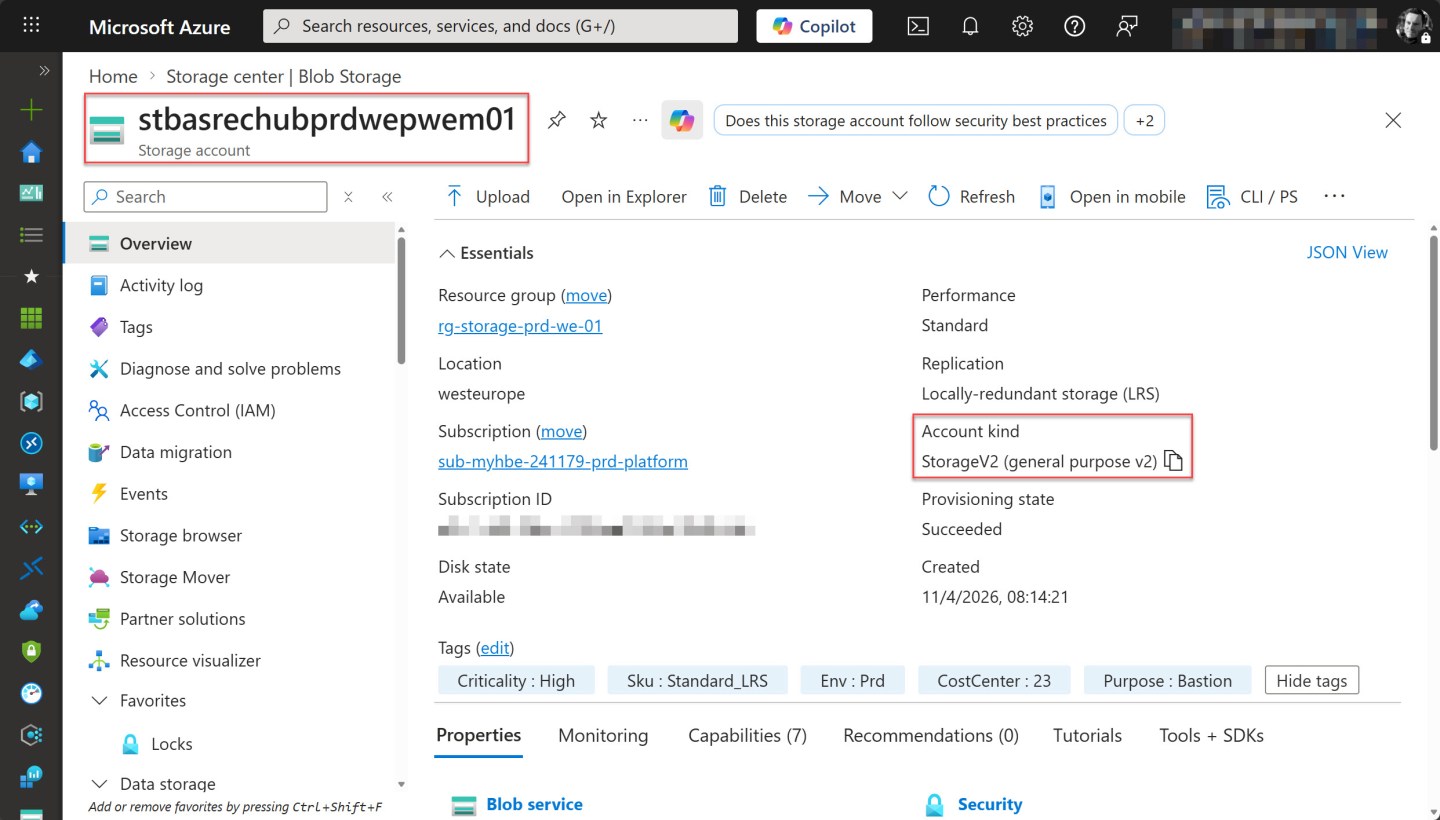 Azure Bastion: How to configure and use session recording – Wim Matthyssen