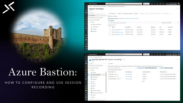 Azure Bastion: How to configure and use session recording – Wim Matthyssen